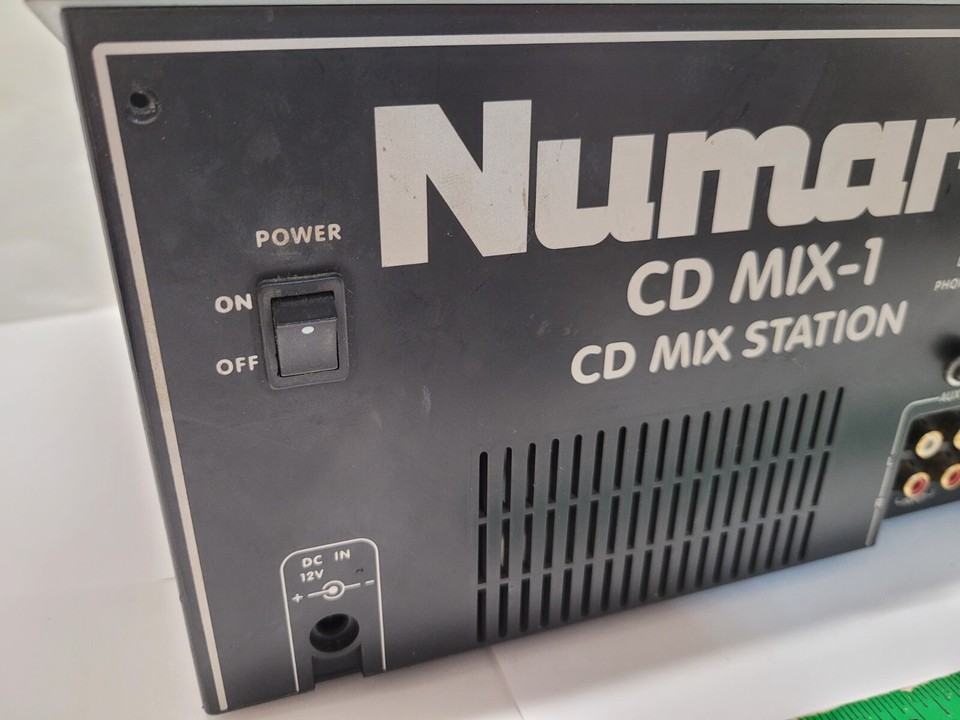 NUMARK CD MIX-1 Professional Dual CD Mixing Console Power Cable ...