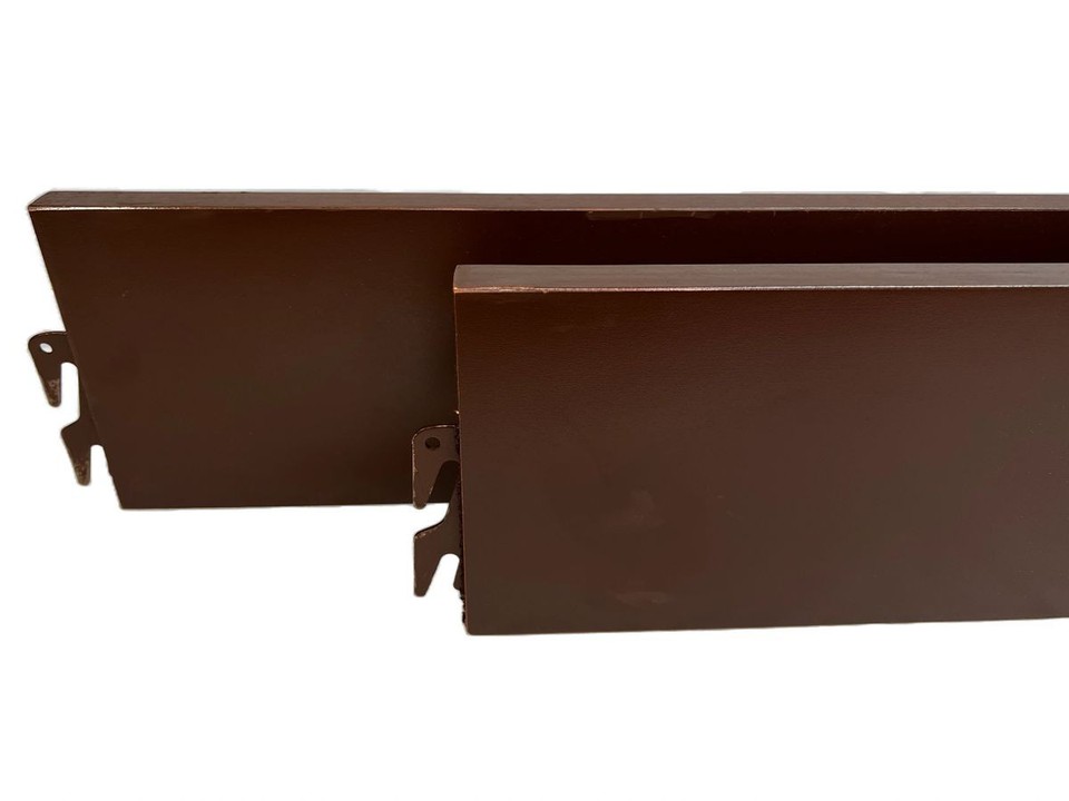 Wood Bed Rails – Espresso Finish - Hook-on - Twin, Full, Queen, King ...