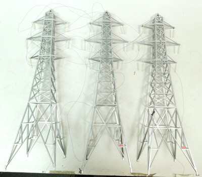 Used MTH 30-1056 Hi-Tension Towers 3-Set (No Box) 658081114422| eBay
