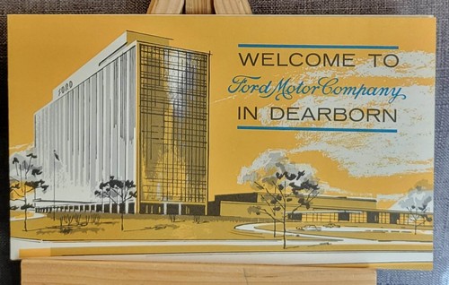 1964 1965 FORD WELCOME TO FORD MOTOR CO IN DEARBORN ROUGE PLANT SALES ...