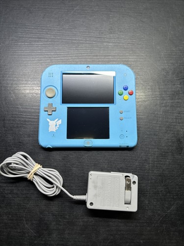 Nintendo 2DS Sun & Moon Pokemon Pikachu Limited Edition Console Region ...