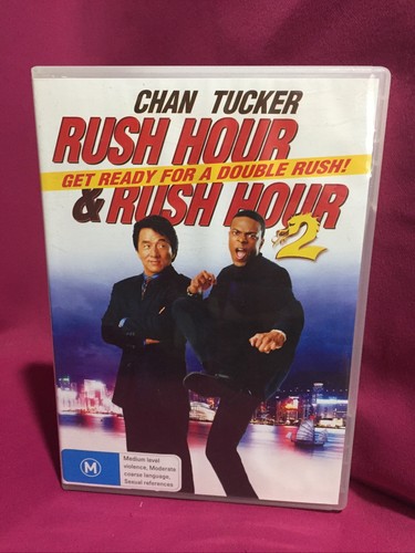 Rush Hour 1 & 2 - DVD Region 4 - Chris Tucker, Jackie Chan ...