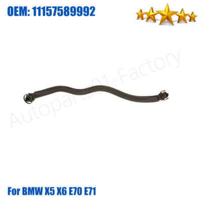11157589992 Crankcase Breather Hose Exhaust Pipe For BMW X5 X6 E70 E71 ...