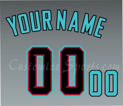 Arizona Diamondbacks Customized Number Kit for 2017-2019 Road Alternate ...