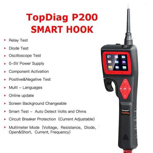 Powerful Circuit Analyzer Probe Injector/Diode Tester Multimeter Multi ...