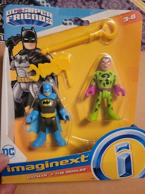 Fisher Price - Imaginext Batman & The Riddler DC Super Friends New In ...