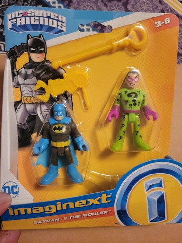 Fisher Price - Imaginext Batman & The Riddler DC Super Friends New In ...