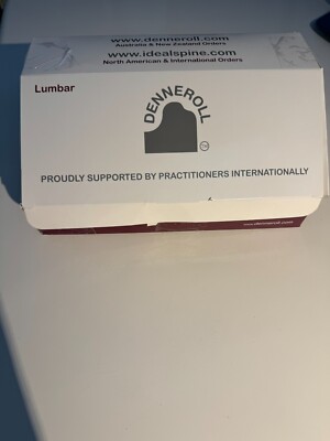 NEW Lumbar Denneroll Orthotic Foam Traction Block Lower Back Spine ...
