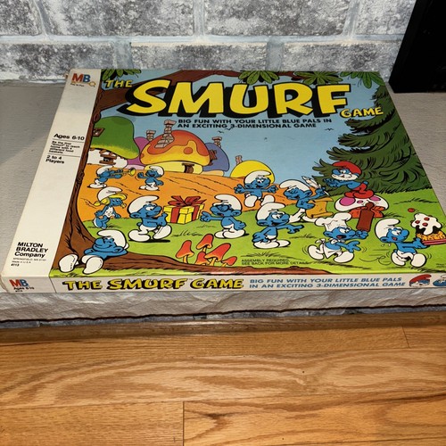 Vintage The Smurf Board Game 1981 Milton Bradley No. 4113 | eBay