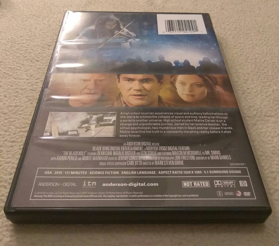 The Black Hole: Malcolm McDowell,Dean Cain,Izzie Steele DVD 2015 ...