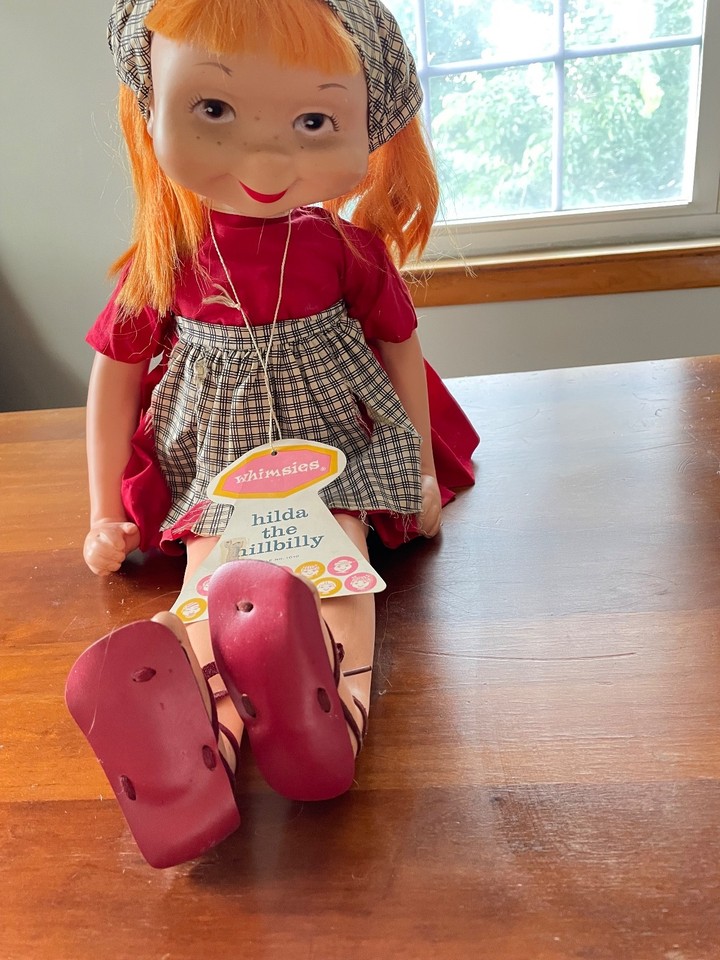 AMERICAN CHARACTER WHIMSIE HILDA THE HILLBILLY W/ORIGINAL CLOTHES ...