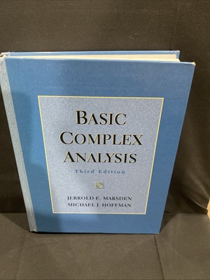 Basic Complex Analysis - 3rd Edition - Jerrod E Marsden. Michael J Hoffman 9780716728771| eBay