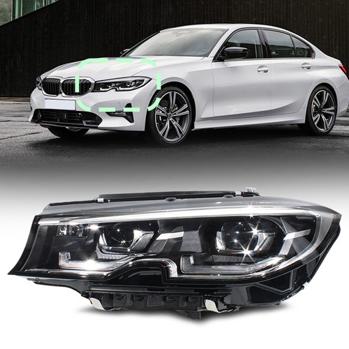 Left Driver Side LED Headlights For 2019-2021 BMW 3 Series G20 G21 340i ...