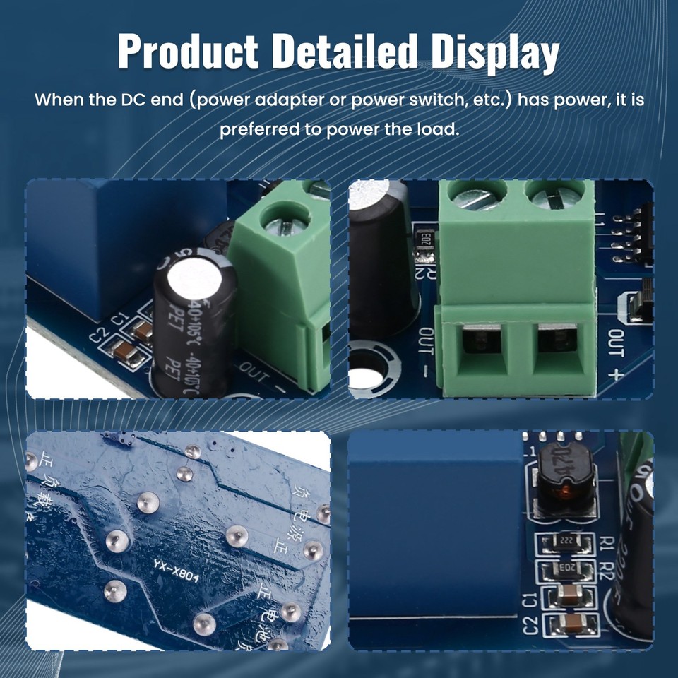 2 Pack Battery Charging Module Failure Automatic Switching Device ...