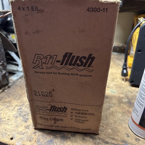 Rx 11 Flush Canisters 29.9 Ounce Each Never Used For Cleaning Hvac ...