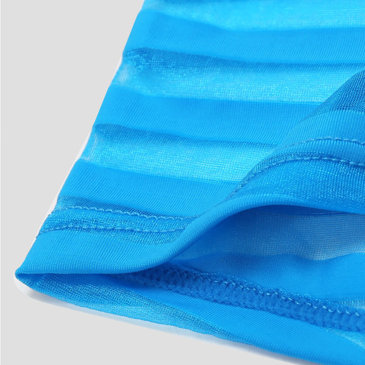 Men's Sexy Underwear Transparent Underpants Boxers Mesh Shorts Pouch ...