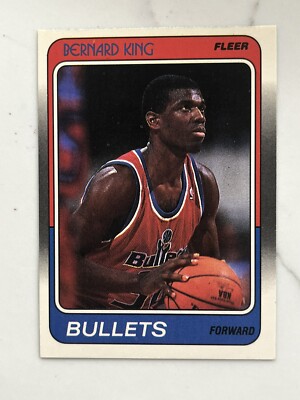 1988-89 Fleer #116 Bernard King Washington Bullets Basketball Card | eBay