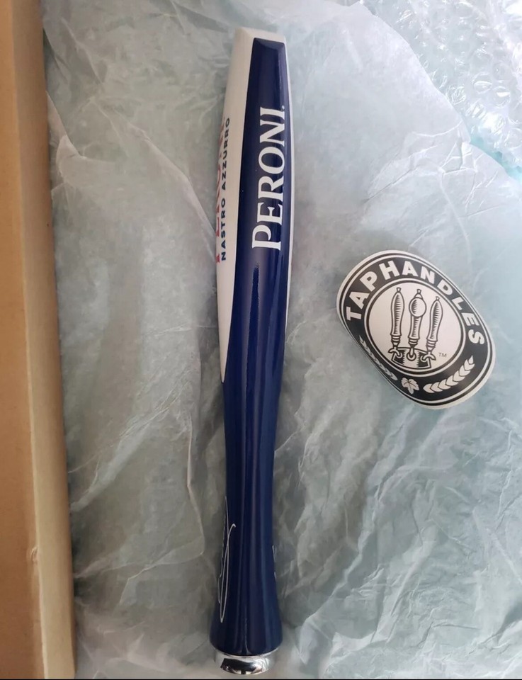 BRAND NEW - PERONI Italian Beer Tap Handle - New in Box - 12” Tall | eBay