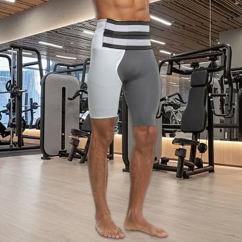 Hip Brace Compression Groin Support Wrap for Sciatica Pain Relief Thigh ...