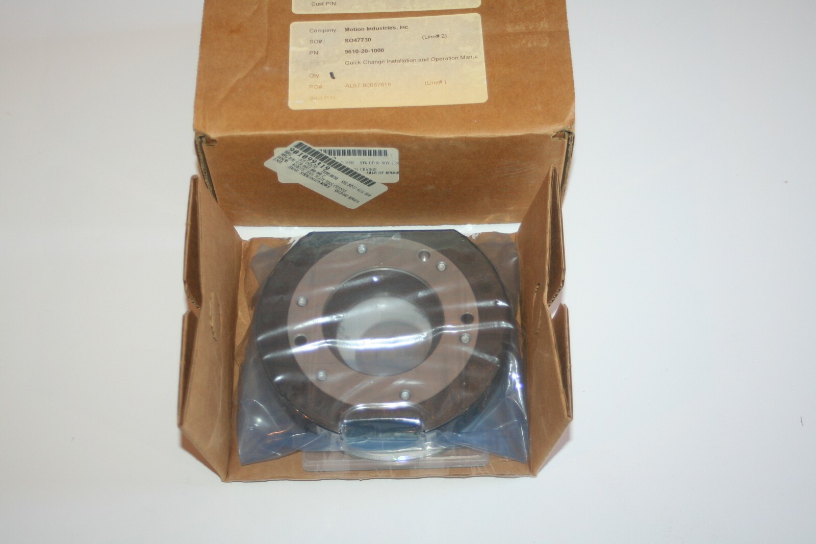 ATI 9120-060T-000-000-E Robotic Quick Change Tool Changer Plate QC-60 ...