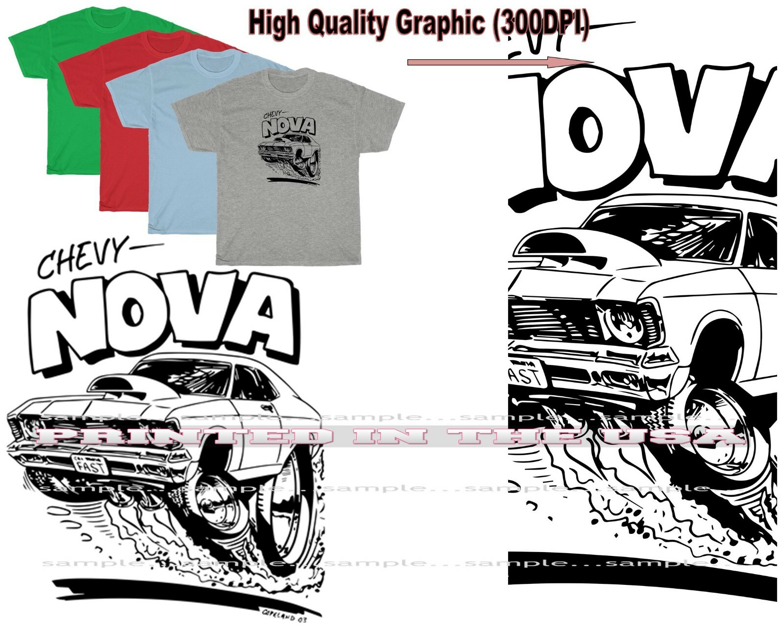 Chevy Nova Coloring Pages