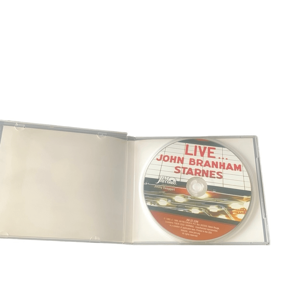 Pre Owned Music CD Live John Branham Starnes | eBay UK