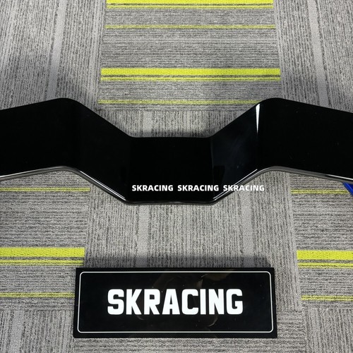 For Honda Civic Sedan 2016-2021 Black+Blue Rear Spoiler Gull Wing Tail ...