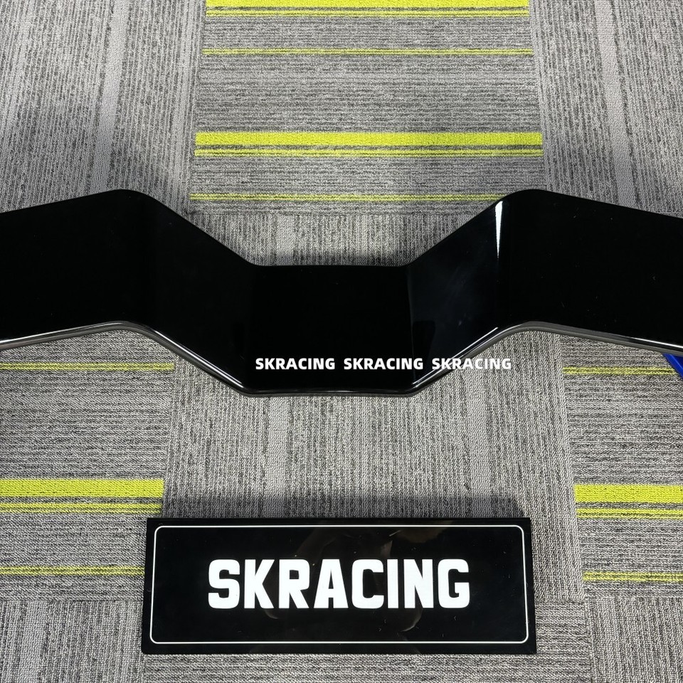 For Honda Civic Sedan 2016-2021 Black+Blue Rear Spoiler Gull Wing Tail ...