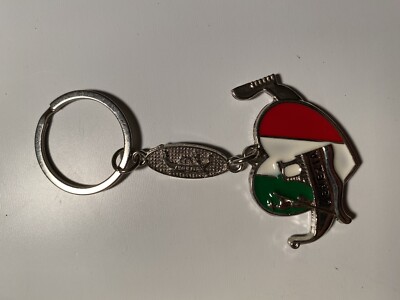 Venezia Venice Italy Metal Souvenir Keychain Pewter Gondola Canal Boat ...