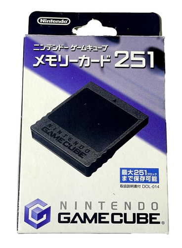 Genuine Memory Card For Nintendo GameCube 59 Blocks Official Boxed ...