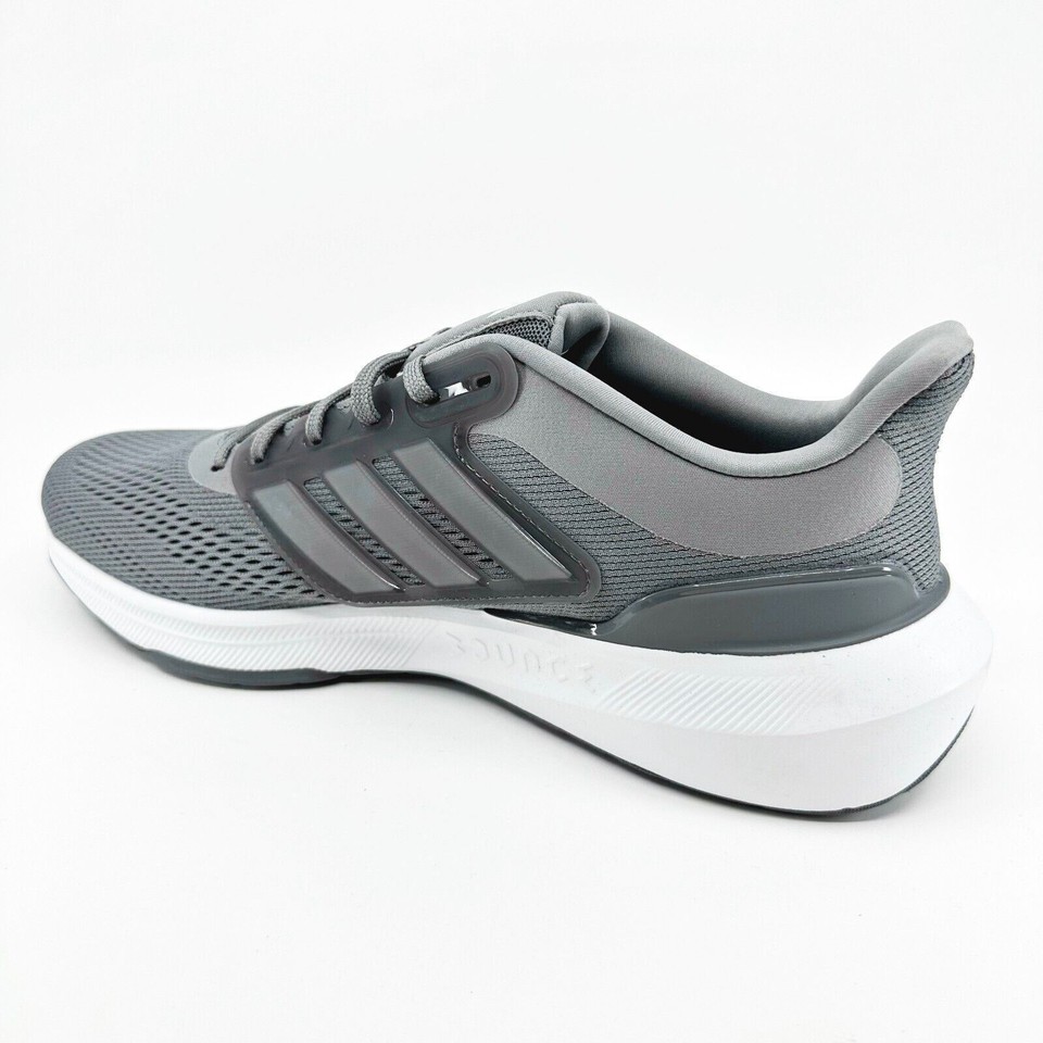 Adidas Ultrabounce Gray White Mens Running Shoes HP5773 | eBay