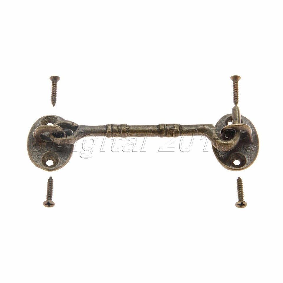 Fasteners Cabinet Wind Latches Windows Doors Hook Chinesse Style Brass ...