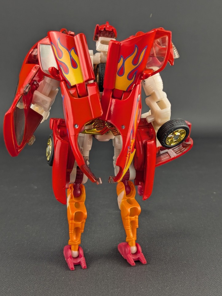 Transformers RID 2001 Side Burn Super Hasbro Robots In Disguise Deluxe ...