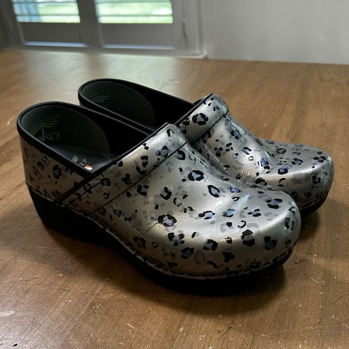 Dansko XP 2.0 Womens 38 Comfort Non Slip Clog Work Nursing Patent ...