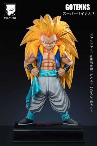 SS3 Gotenks Resin Noc Studio Figurine Statue Model 25cm 1/6 Presale | eBay