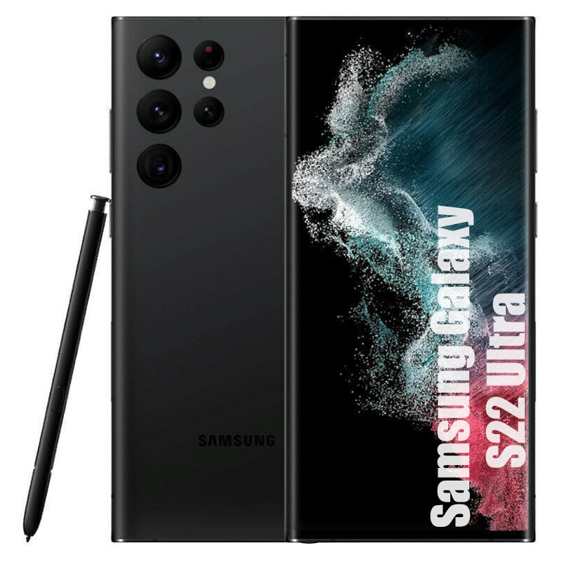 New Samsung Galaxy S22 Ultra 5G SM-S908U 6.8" 128/256/512GB Unlocked ...
