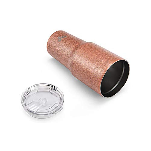 BYO by BUILT 30 Ounce Double Walled Stainless Steel Tumbler Rose Gold ...