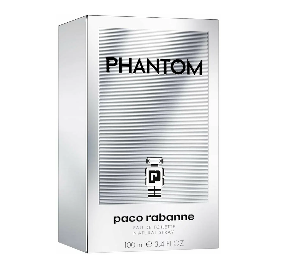 Phantom by Paco Rabanne 3.4oz /3.3oz 100ml EDT Spray Cologne For Men ...