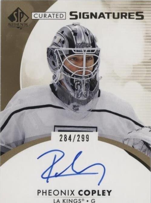 2023-24 Sp Authentic - Curated Signatures Pheonix Copley #SPC-PC /299 ...
