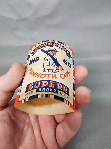 (Empty Box) Vintage 1960's Cap Guns - Acme Disc Super Mamoth Caps ...