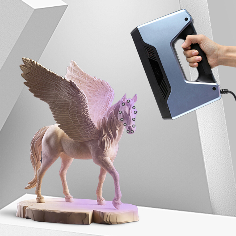 5 Sheets 3D Scanner Positioning Targets Stickers Reference Point for 3D ...