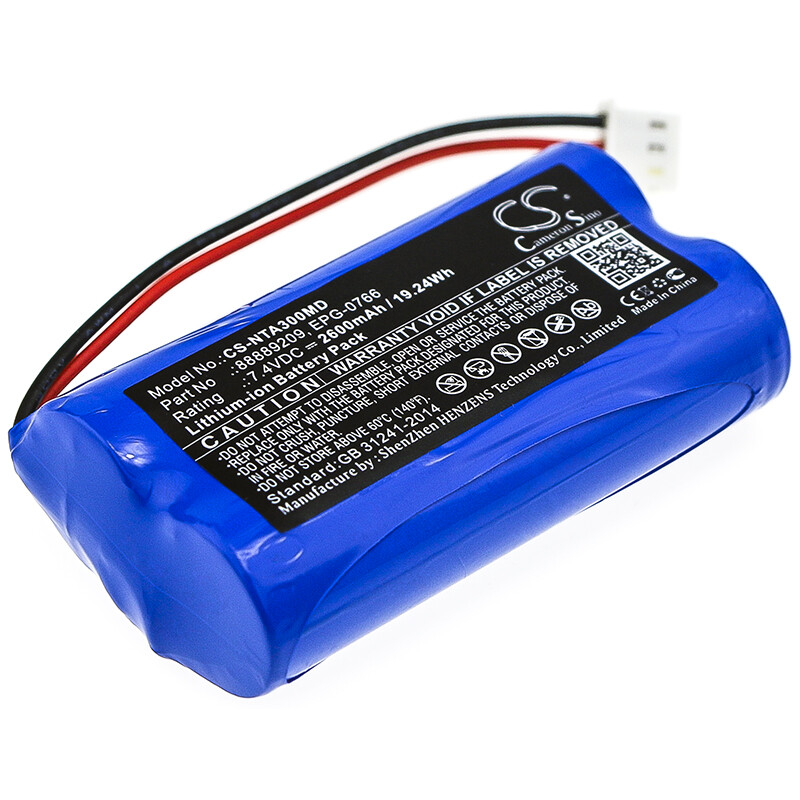 EPG-0766 EPG-0766-REV E Battery for Natus Algo 3 Algo 3i Audiometer ...