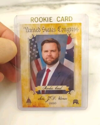 JD Vance Rookie Card 2023 Fascinating Cards Congress Rc #70 Senator ...