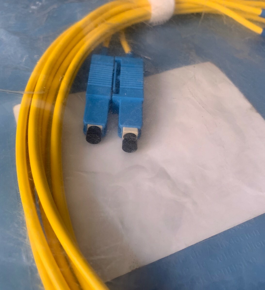 492019-3 TYCO FIBER OPTIC CABLE 3M DPLX SC TO DPLX SC PLG-PLG 10FT | eBay