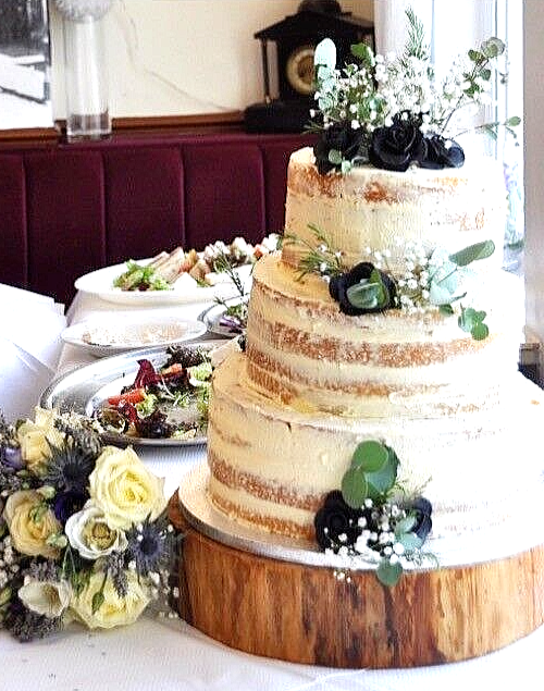 Rustic Wood Wedding Cake Display Wedding Cake Tower Stand