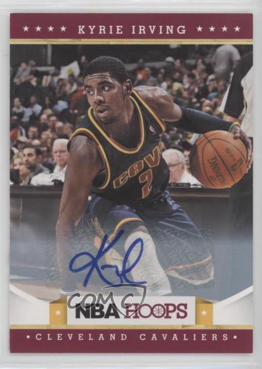 2012-13 NBA Hoops - Autographs #223 Kyrie Irving (AU, RC) for sale ...