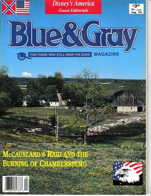 Blue & Gray Magazine - AUG 1994 | eBay