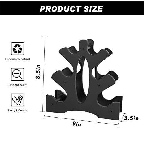 3-Tier Dumbbell Rack Hand Weight Tree Stand for Neoprene Dumbbells | eBay