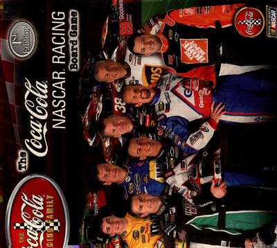 Coca Cola Nascar Racing Board Game | eBay