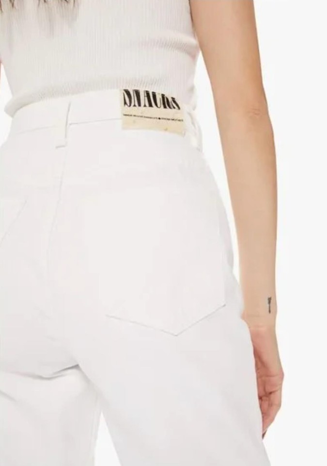 NWOT $198 White Mother Snacks! High Waisted Twizzy Skimp Sticky Rice ...